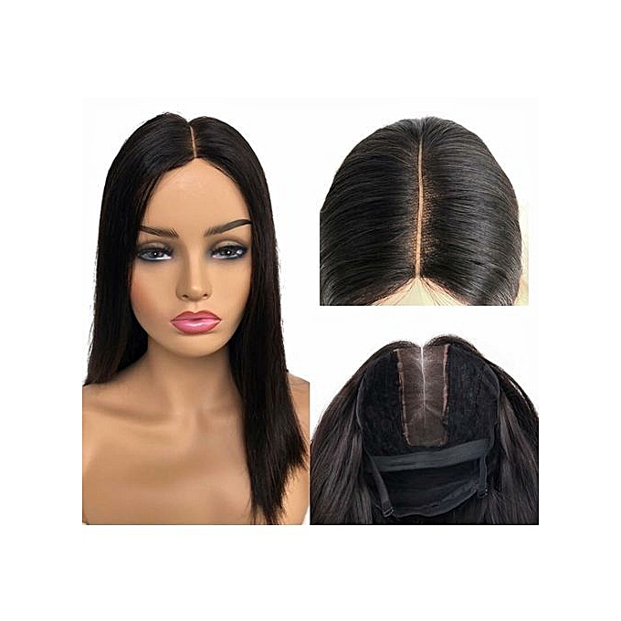 Fashion Blunt Cut Closure Wig – Main Market Online