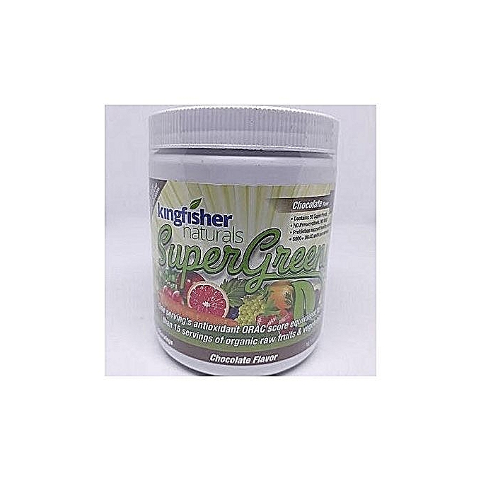 Kingfisher Chocolate Flavored SuperGreens - Contains 50 Super Foods ...