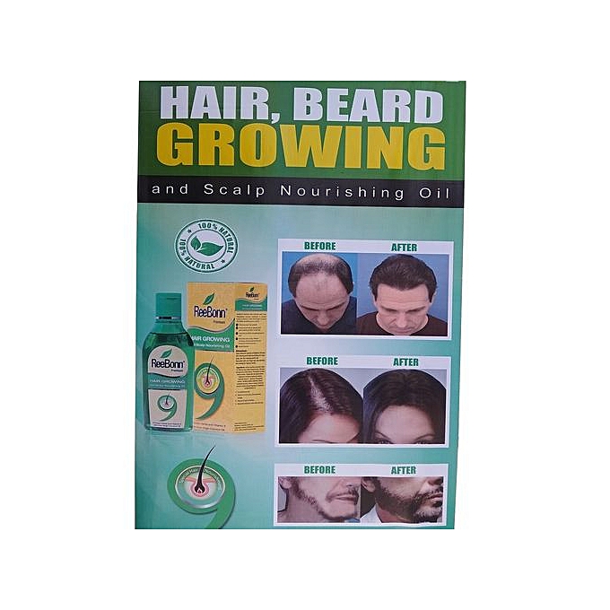Reebonn Beard/Hair Fast Growth Oil – Main Market Online
