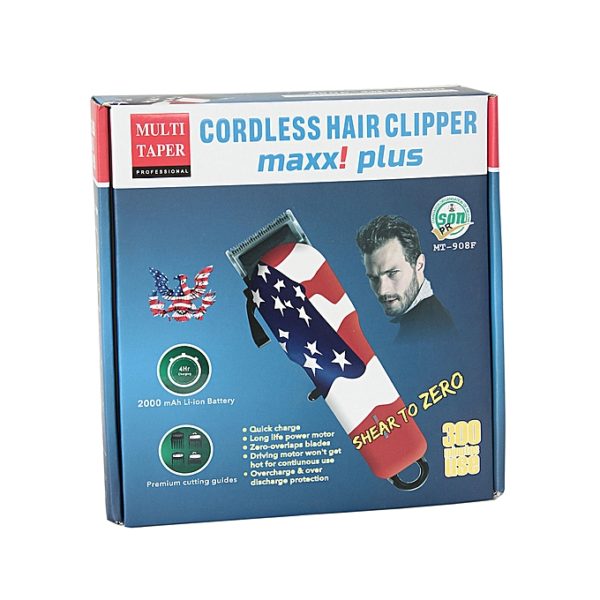 Multi Taper Long Lasting Rechargeable Cordless Clipper – Main Market Online