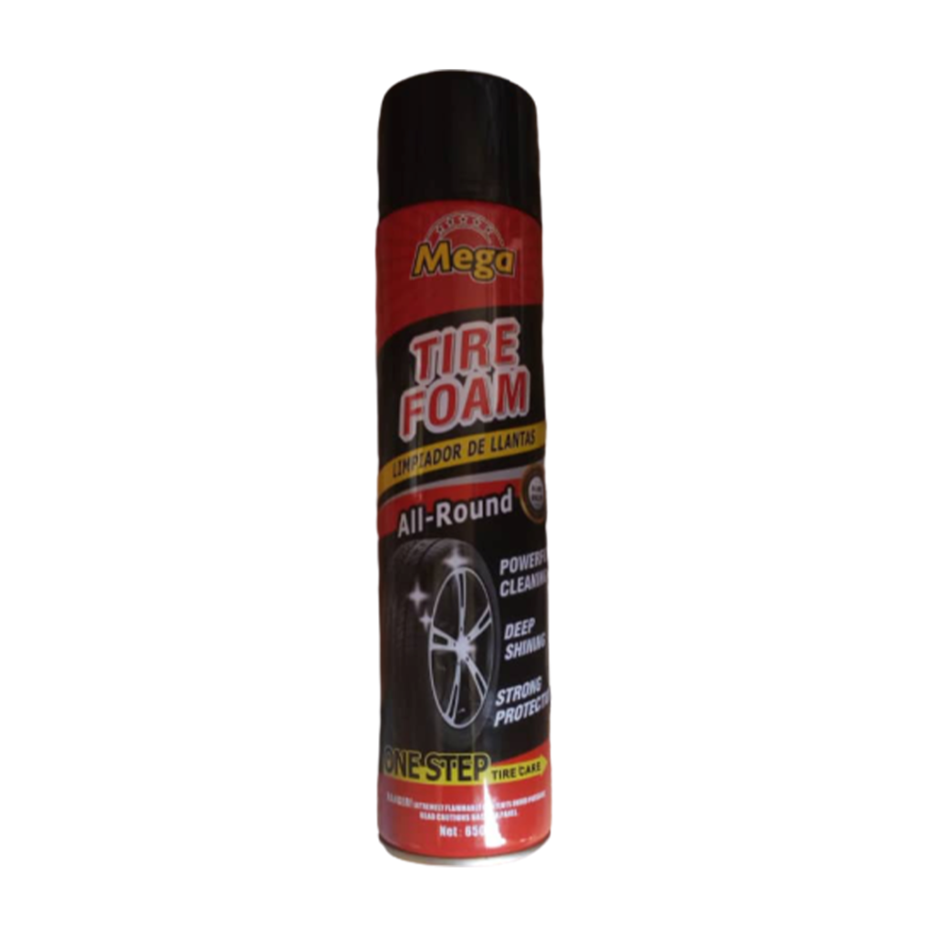 650ml tyre foam cleaner car tyre shine tyre foam spray – Main Market Online