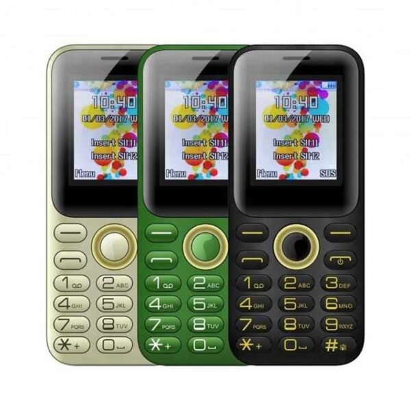 H-mobile X1000 feature phone 1.8 Inch Dual SIM 1600mAh Battery GSM ...