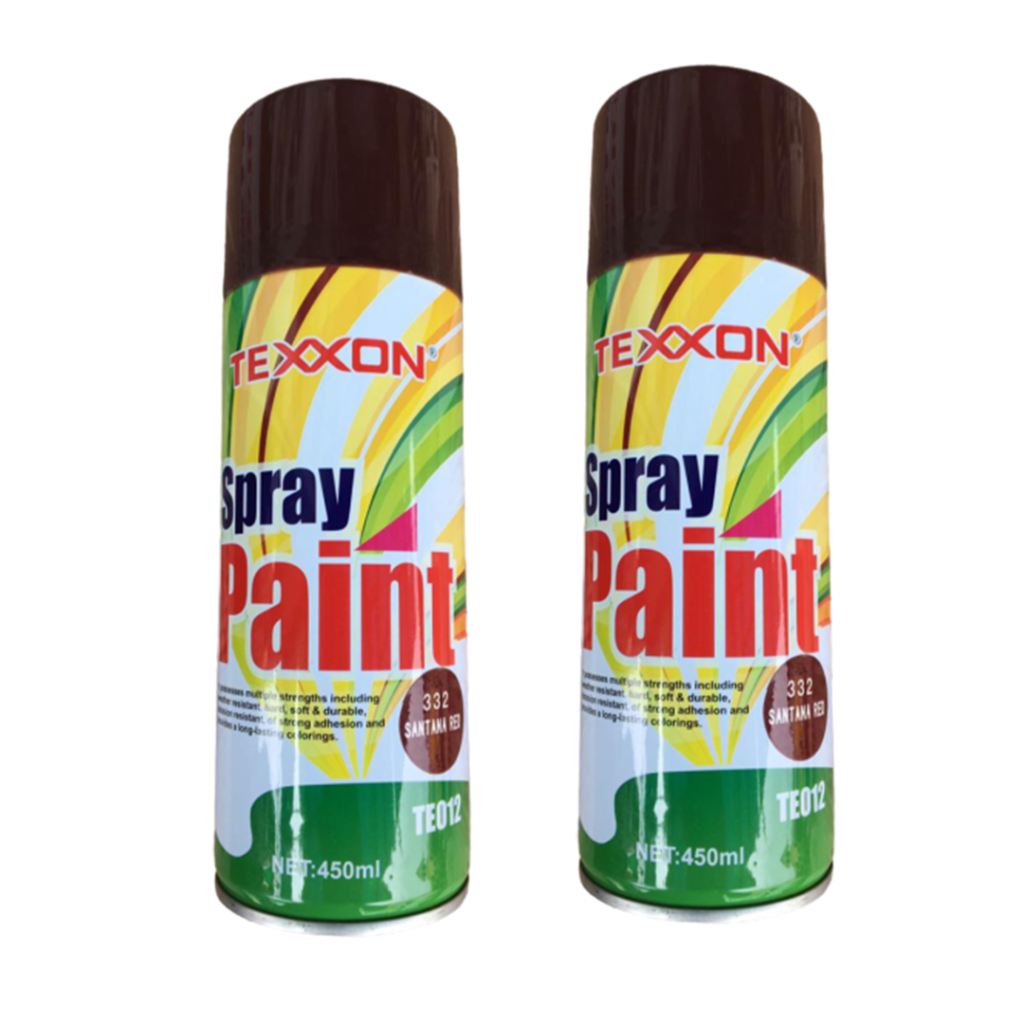 TEXXON Spray Paint(santana Red 2pcs) – Main Market Online
