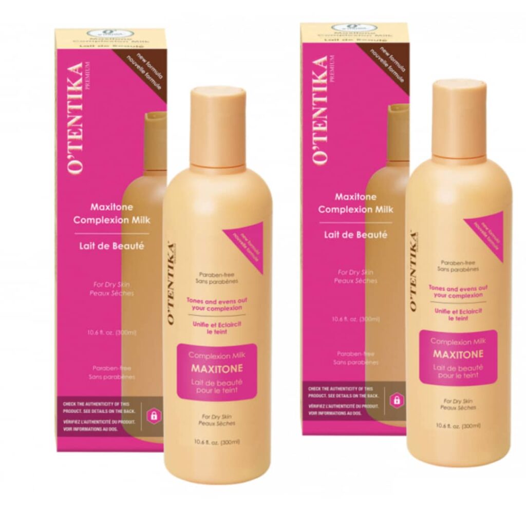 Otentika Maxitone Complexion Milk For Dry Skin 300ml x2 (2 Pieces ...