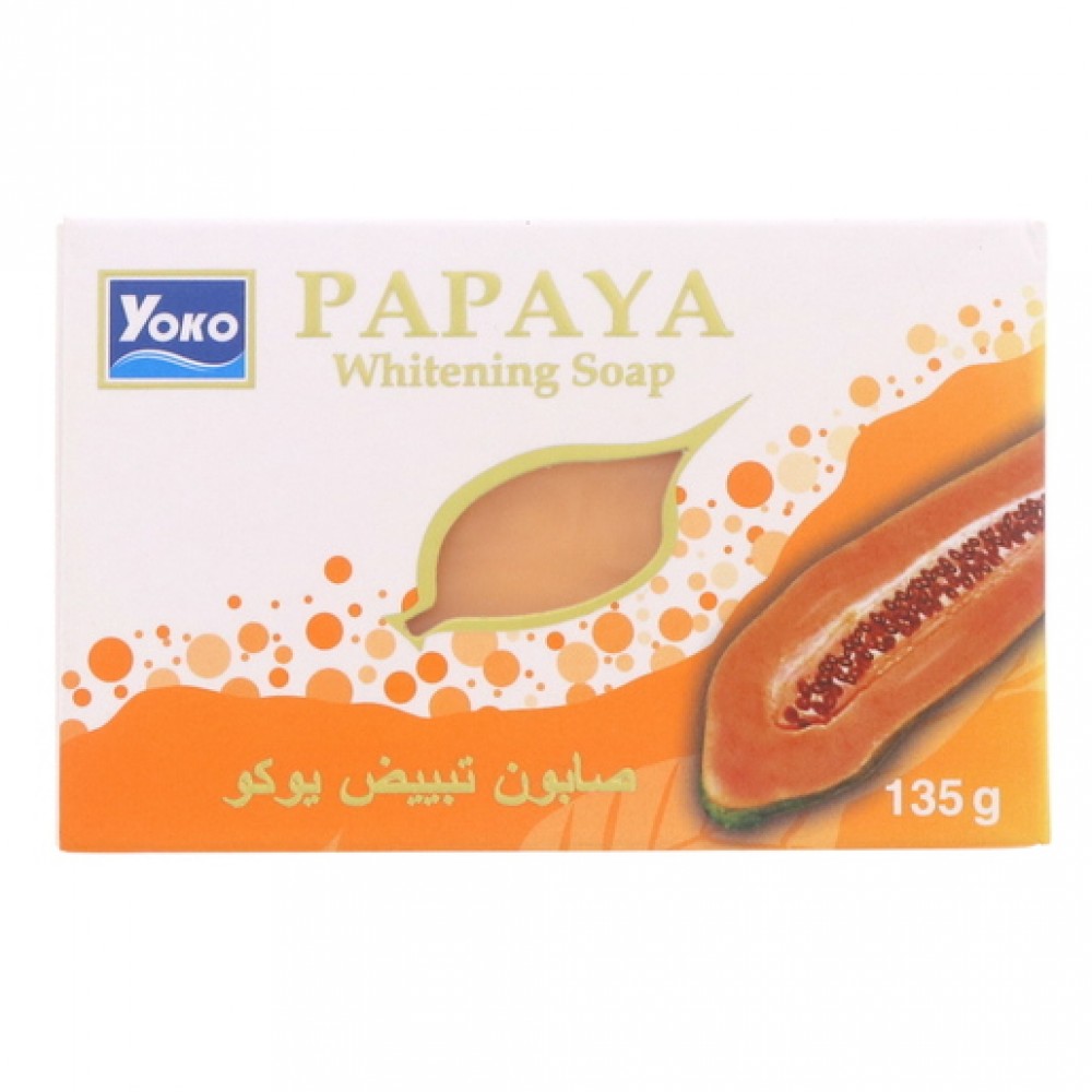 Yoko Papaya whitening extract soap – Main Market Online