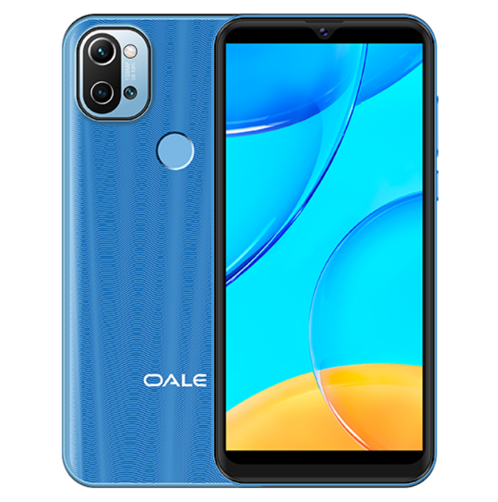 Oale A30 Fingerprint HD Camera 3050mAh Android Phone - Blue – Main ...