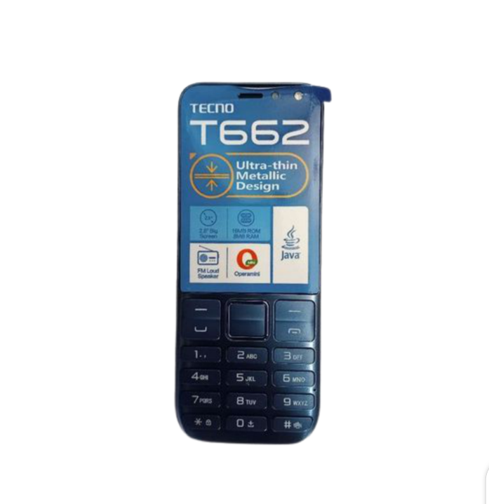 Tecno T662, 2.8Inch, (0.08MP+0.08MP) Rear With Flash, (16MB ROM+8MB RAM ...