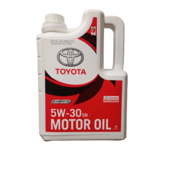Toyota FULL Synthetic Engine Oil SAE 5W 30 4 Liters Main Market Online Toyota FULL Synthetic Engine Oil SAE 5W 30 4 Liters Main Market Online
