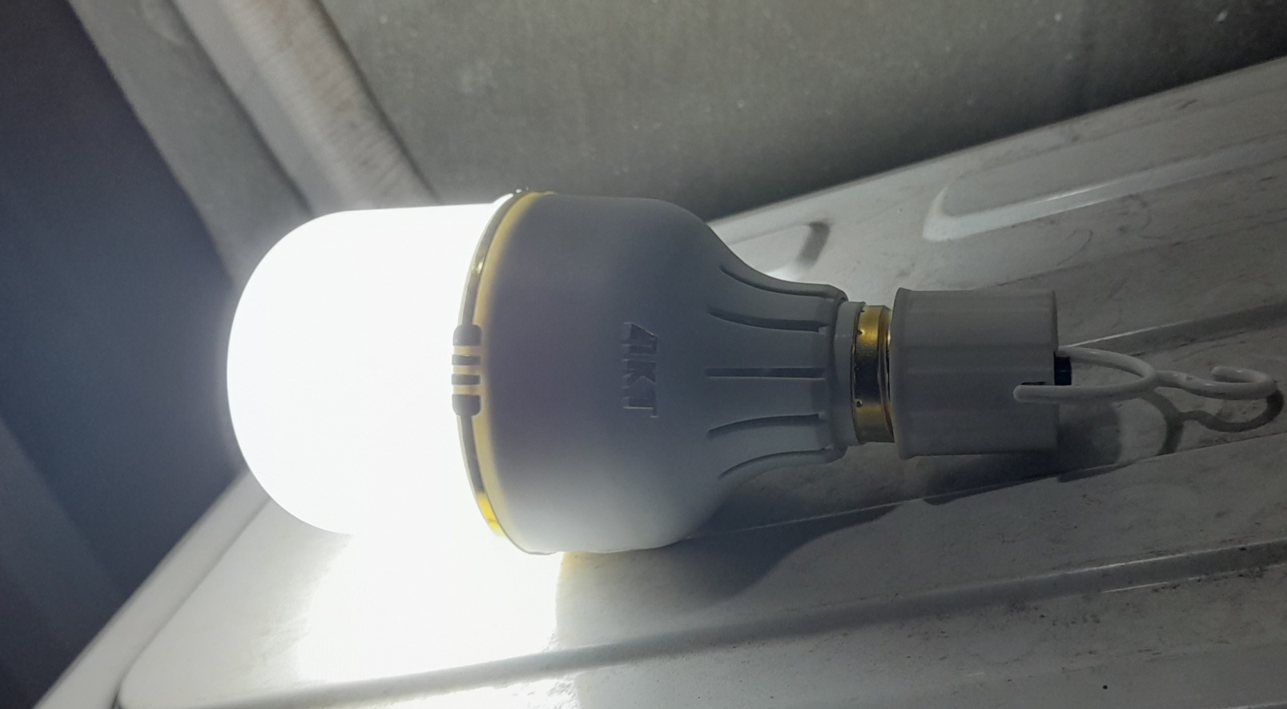 AKT Rechargeable Emergencey LED Bulb Light Pin Head – Main Market Online