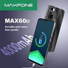 Maxfone Max 60s HD Camera With Flash 6.52 Inches Water Drop Screen Dual ...