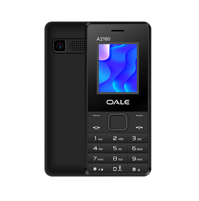 Oale A2160 1.77 Inches Screen, Dual Sim, Battery 1050mAh – FM Radio ...