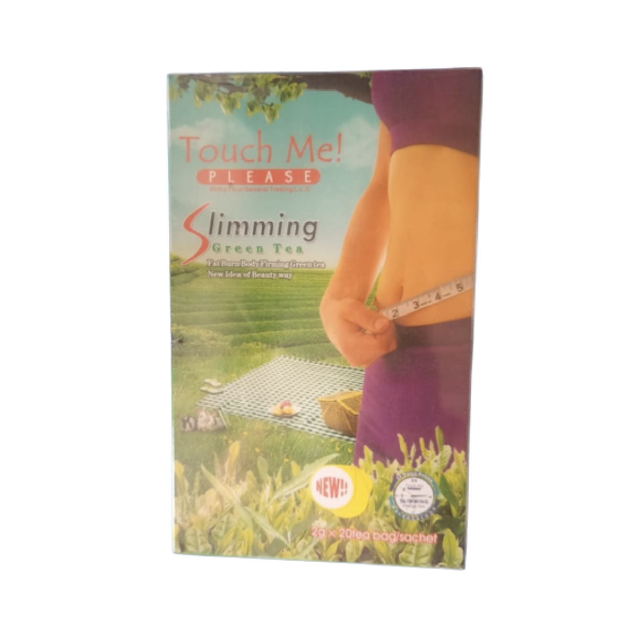 Touch Me Please Slimming Tea Body Firming And Green Tea - 2g x 20 Tea ...